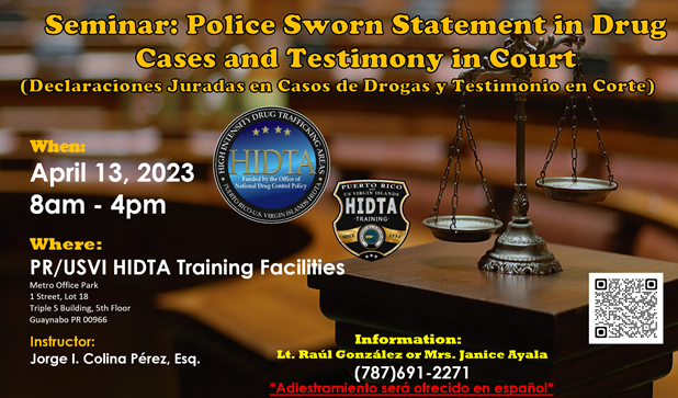 Police Sworn Statement in Drug Cases and Testimony in Court